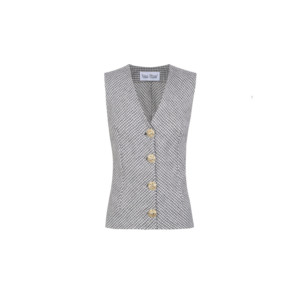 THE NOIRELLE VEST– Nina Blanc